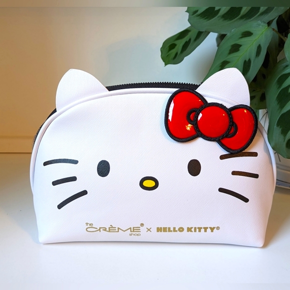 Hello Kitty | Bags | Nwt The Creme Shop X Hello Kitty Makeup Bag | Poshmark